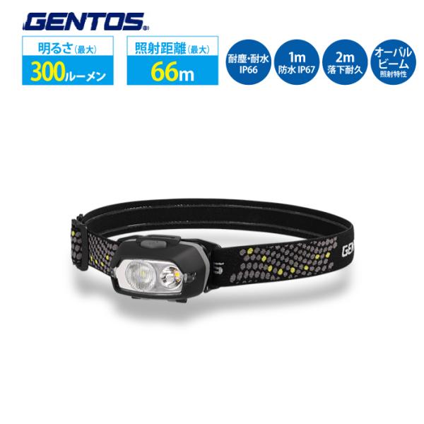 ○オーバルビーム：楕円形の照射面でワイドな照射が可能。○インスタントオフスイッチ：点灯後、一定時間経過後にスイッチを押すとどのモードからでも1回の操作で消灯できる。○スイッチロック機能：誤点灯防止のため、消灯時にスイッチを長押しするとスイッ...