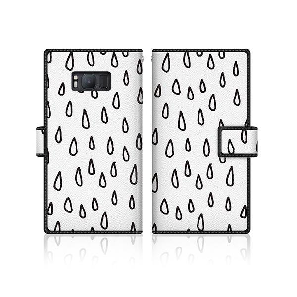 CaseMarketオリジナルのおしゃれなデザインプリントが魅力のオリジナル手帳型ケース。ステッチタイプ手帳型ケースは中芯に特殊素材を採用し、おしゃれさに加え薄さと軽さを両立。内張りは汚れを吸収する保護クリーナー素材で画面をキズから保護、清...