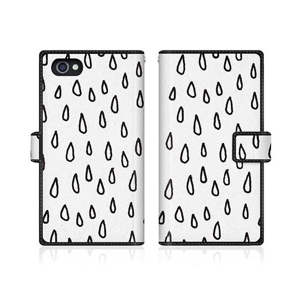 CaseMarketオリジナルのおしゃれなデザインプリントが魅力のオリジナル手帳型ケース。ステッチタイプ手帳型ケースは中芯に特殊素材を採用し、おしゃれさに加え薄さと軽さを両立。内張りは汚れを吸収する保護クリーナー素材で画面をキズから保護、清...