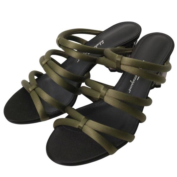 ■ブランドFerragamo フェラガモ■カラーカーキ×ブラック■素材■サイズサイズ表示：7 1/2アウトソール：24cmワイズ：8.5cmヒール：5.5cm※多少の誤差はご了承下さい。■付属品{item.attribute.custom_...