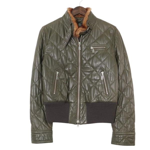 ■ブランドBOGNER ボグナー■カラーカーキ■サイズ表示38■素材ラムレザー、ミンクファー■実寸サイズ（cm）肩幅：43　身幅：51　着丈：55.5　袖丈：64　裄丈：その他：※多少の誤差はご了承下さい。■備考・仕様■コンディション『 A...