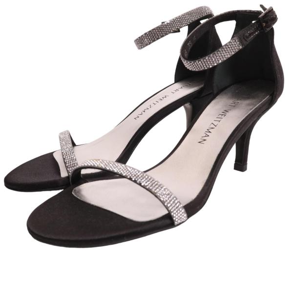 ■ブランドSTUART WEITZMAN スチュワートワイツマン■カラーブラック■素材サテン系生地■サイズサイズ表示：35 1/2アウトソール：cmワイズ：cmヒール：cm※多少の誤差はご了承下さい。■付属品{item.attribute....