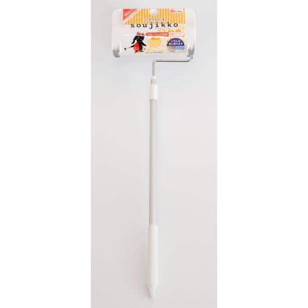 【発売日：2019年02月01日】【商品名】ミラクルくるsoujikko 本体伸縮L フローリング共用 マルチ お試し２５周巻付き【品番】KU-HL01MF【商品仕様】　〈本体〉伸縮タイプ（持ち手の長さ610-970cm）　〈スペアテープ〉...