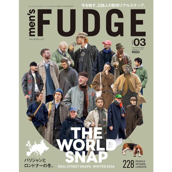 【主な内容】THE WORLS SNAPREAL STREET SNAPS, WINTER 2026パリジャンとロンドナーの冬。今を映す、228人の欧州リアルスナップ。出版社名 三栄発売日 2026年1月23日雑誌JAN 491218625...