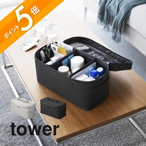 point 1 位置を調節できるポケット付きの仕切りpoint 2 細かく仕分けて薬や小物がすぐに見つかるpoint 3 3か所の取手で取り出しやすいpoint 4 アウトドア用品や裁縫道具の収納にも位置を調節できる仕切りで自由にスペースを...