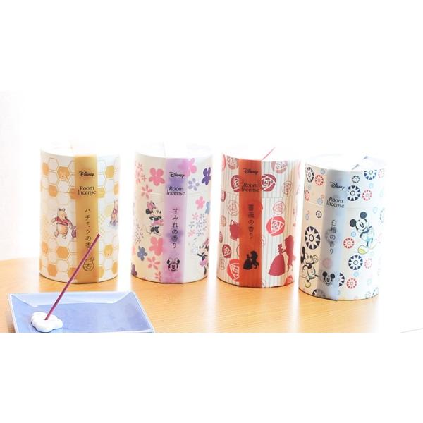 ■カメヤマ お部屋のお香　Disney Room Incense「カメヤマ ディズニーとのコラボお香」、ディズニーの人気キャラクターをイメージしたルームインセンス ！！お部屋でディズニーの世界を感じられる　ディズニーコラボインセンス気分で選...