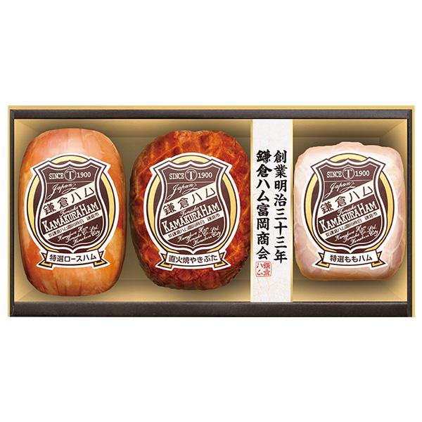 お中元 2026 ハム 焼豚 直火焼 鎌倉ハム富岡商会 エンブレム詰合せ 型番:KN-526T ギフト いなげや イナゲヤお中元 御中元  夏ギフト 人気 高級 お取り寄せ【商品内容】特選ロースハム 320g、直火焼やきぶた 170g、特選...
