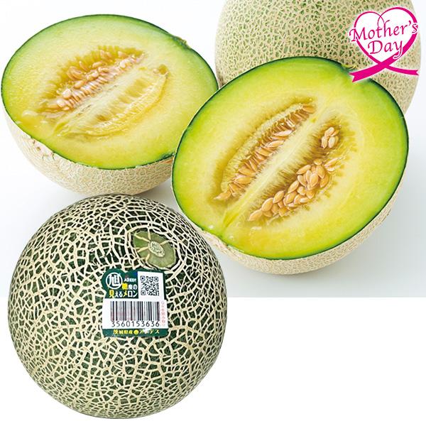 母の日 ギフト フルーツ 食べ物 茨城県産 旭村 青肉メロン いなげや プレゼント 2026 70代 60代 メッセージカード 高級 人気【商品内容】3Lサイズ 1玉入（化粧箱）オトメ・アンデス他さっぱりとした爽やかな甘さと香りが特徴です。...