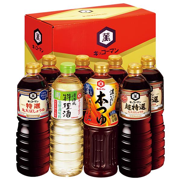 お中元 2026 醤油 調味料 キッコーマン食品 特選丸大豆しょうゆバラエティギフト 型番:KTM-50 ギフト いなげや イナゲヤお中元 御中元  夏ギフト 人気 高級【商品内容】特選丸大豆しょうゆ 1L×4本、超特選丸大豆しょうゆ 1L...