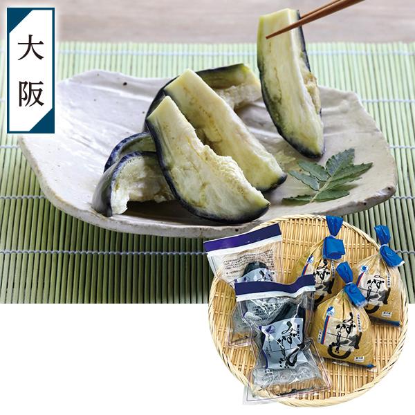 お中元 2026 水茄子 漬物 堺共同漬物 泉州逸品みずなす詰め合わせ ギフト いなげや イナゲヤお中元 御中元  夏ギフト 人気 高級 お取り寄せ【商品内容】みずなす漬（ぬか漬）1個入×3、みずなす漬（浅漬）1個入×2（大阪府産）[賞味期...