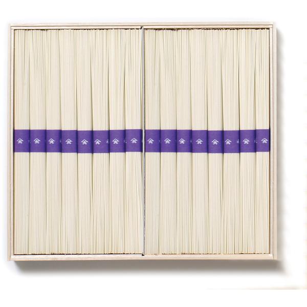 【名　　称】干しめん【原材料名】小麦粉、食塩、でん粉　※原材料の一部に小麦を含む【内 容 量】1,440g（45g×32束）18〜22人前【賞味期限】弊社表示による　※製造から2年【保存方法】直射日光、高温多湿を避け、常温で保存【製 造 者...