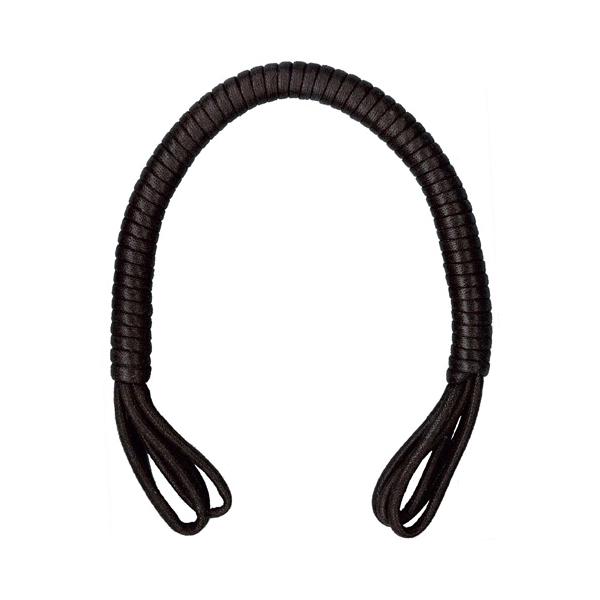 手になじみやすく、しなやかな質感の持ち手です。着物用バッグなどの制作にぴったり！ベーシックなカラーです。・全長：約30cm ・太さ：約1cm ・入数：2本・カラー：全3色※蝋でコーティングされているので、洗濯をすると蝋が剥がれて色落ちします...