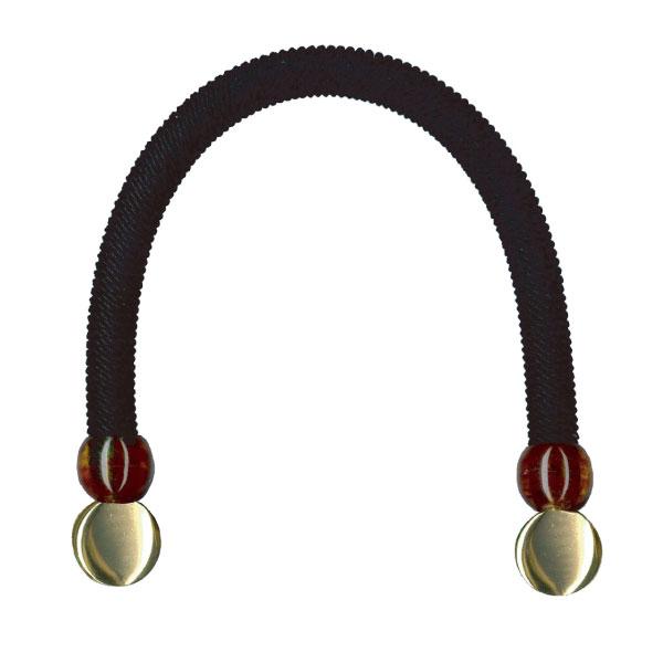 手になじみやすく、しなやかな質感の持ち手です。着物用バッグなどの制作にぴったり！・全長：約40cm ・太さ：約1cm ・入数：2本・カラー：全4色※くわえ金具：ゴールド※メール便可※他店舗と同一在庫のため在庫切れの場合があります。　お急ぎの...