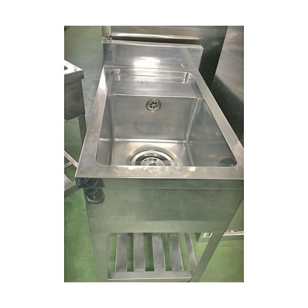 商品名：一槽シンク 寸法：W450×D750×H800 メーカー：不明 型式：不明 年式：不明 重量：- 付属品：- 説明書：- 保証期間：なし ランク：B 特記事項：-  販売店：テンポス幕張店（千葉県習志野市）からの配送です。