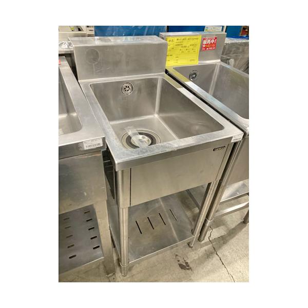 商品名：一槽シンク 寸法：W450×D750×H800 メーカー：不明 型式：不明 保証期間：なし ランク：C 特記事項：傷、汚れ有り  販売店：テンポス小倉店（福岡県北九州市）からの配送です。