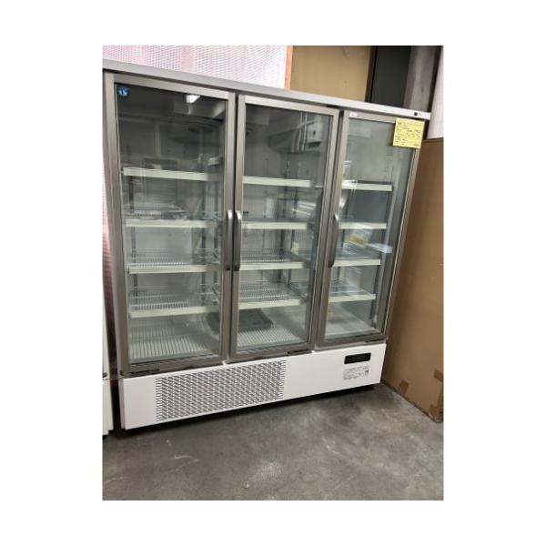 商品名：冷凍リーチインショーケース 寸法：W1800×D650×H1950 メーカー：ホシザキ 型式：USF-180AT3 年式：2023年製 電源：三相200V 50/60Hz共用 コンセントプラグ：あり 付属品：写真の通り 説明書：写真...