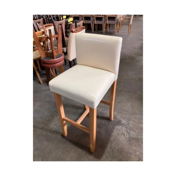 商品名：木製カウンターイス(アイボリー) 寸法：W400×D430×H950 座面高さ：700 保証期間：なし ランク：C 特記事項：傷、汚れあり  販売店：テンポス小倉店（福岡県北九州市）からの配送です。