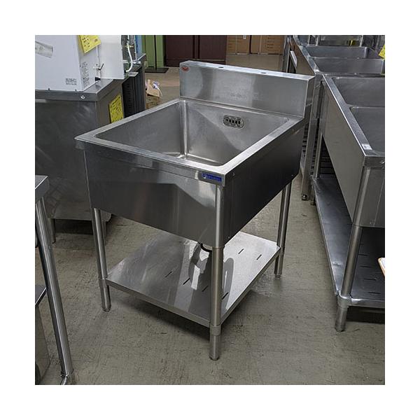 商品名：一槽シンク 寸法：W600×D750×H780 メーカー：不明 型式：不明 年式：不明 保証期間：なし ランク：B 特記事項：-  販売店：テンポス東京ラーメン専門館(東京都足立区)からの配送です。