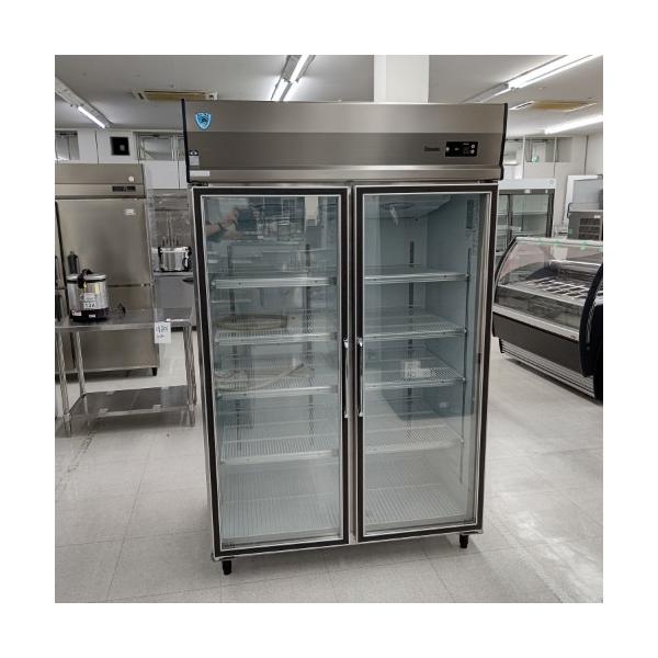 商品名：リーチインショーケース スイング扉 寸法：W1200×D800×H1905 メーカー：大和冷機 型式：493EFKP 年式：2021年製 電源：三相200V 50/60Hz共用 コンセントプラグ：あり 消費電力：896/985W 内...