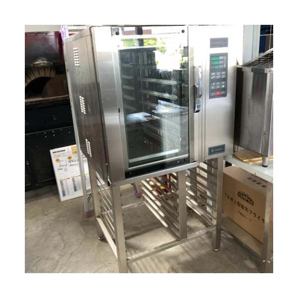 商品名：コンベクションオーブン 架台付き 寸法：W900×D850×H1700 電源：三相200V ヘルツ不明 コンセントプラグ：なし ガス種： 付属品：写真の通り 説明書：写真の通り 保証期間：なし ランク：C 特記事項：保証なし  販売...