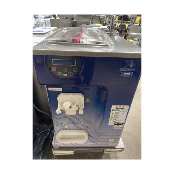 商品名：卓上ソフトクリームフリーザー 寸法：W507×D677×H765 メーカー：FMI(エフエムアイ) 型式：191EP-S-P 年式：2019年製 電源：三相200V 50/60Hz共用 コンセントプラグ：あり 消費電力：2.5kW ...