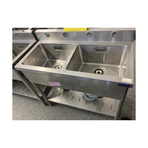 商品名：二槽シンク 寸法：W900×D450×H800 メーカー：マルゼン 型式：BS2-094 付属品：写真の通り 説明書：写真の通り 保証期間：なし ランク：C 特記事項：-  販売店：テンポス岐阜店（岐阜県岐阜市）からの配送です。