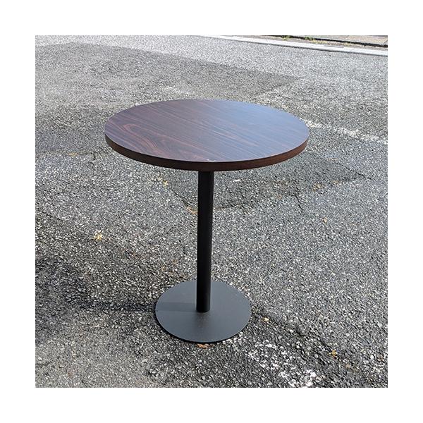 商品名：丸テーブル ブラウン 寸法：W600×D600×H700 メーカー：不明 型式：不明 ランク：B 特記事項：キズ有ります。  販売店：テンポス川口イス・テーブル専門館（埼玉県川口市）からの配送です。