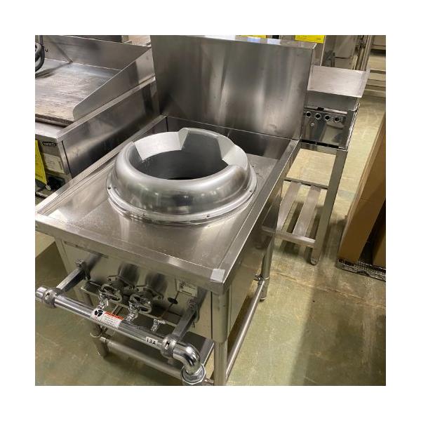 商品名：中華レンジ 寸法：W550×D750×H750 メーカー：タニコー 型式：TGCR-A55-U 年式：2023年製 ガス種：都市ガス【12A・13A】※ガス機器の接続は最寄りの専門業者へご依頼下さい。 ガス消費量：23.3kW 保証...