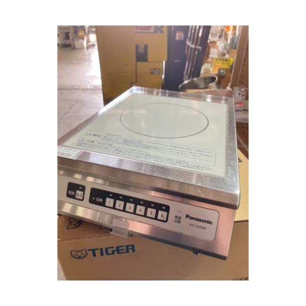 商品名：IH調理器 寸法：W300×D453×H100 メーカー：パナソニック(Panasonic) 型式：KZ-CK2000 年式：2022年製 電源：単相200V 50/60Hz共用 コンセントプラグ：あり 消費電力：2000W ガス種...