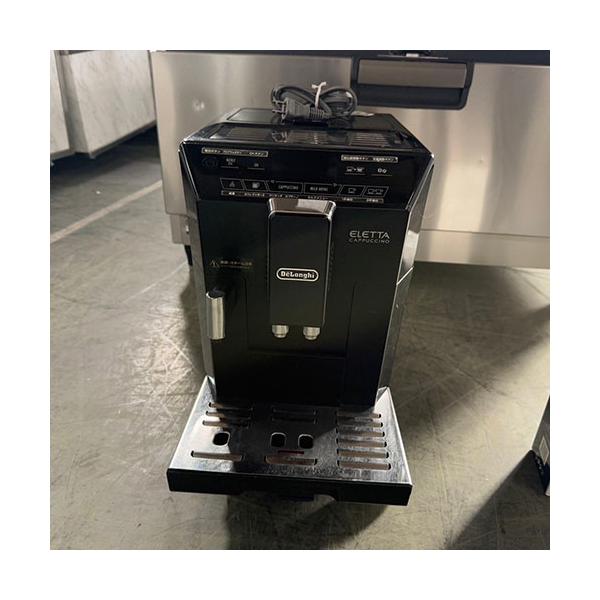 商品名：全自動エスプレッソマシン 寸法：W260×D460×H360 メーカー：デロンギ 型式：ECAM44660BH 年式：2017年製 電源：単相100V 50/60Hz共用 コンセントプラグ：あり ガス種：- 付属品：写真の通り 説明...