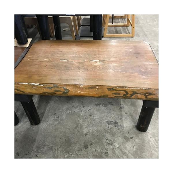 商品名：天然木座卓 4人用 寸法：W1000×D650×H470 メーカー：不明 型式：不明 保証期間：なし ランク：B 特記事項：-  販売店：テンポス名古屋西店（愛知県名古屋市）からの配送です。