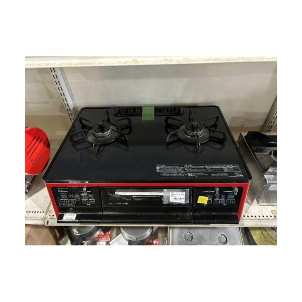 商品名：家庭用ガスコンロ 寸法：W595×D496×H183 メーカー：パロマ 型式：PA-A96WCR-L ガス種：LPG(プロパンガス)※ガス機器の接続は最寄りの専門業者へご依頼下さい。 付属品：写真の通り 保証期間：なし ランク：B ...