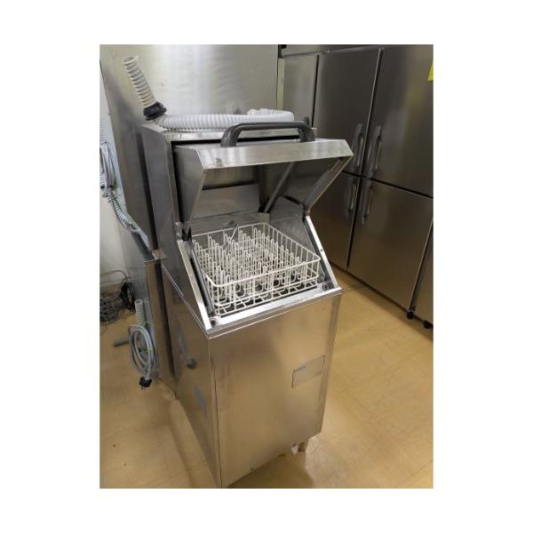 商品名：食器洗浄機 寸法：W450×D450×H1220 メーカー：ホシザキ 型式：JW-350RUFL-3 年式：2015年製 電源：三相200V 60Hz専用 コンセントプラグ：あり ガス種：- 付属品：写真の通り 説明書：写真の通り ...