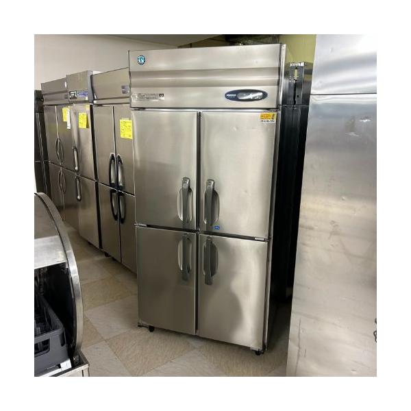 商品名：縦型冷凍冷蔵庫 1凍3蔵 寸法：W900×D800×H1950 メーカー：ホシザキ 型式：HRF-90Z3 年式：2016年製 電源：三相200V 50/60Hz共用 コンセントプラグ：あり 消費電力：0.36kW 内容積：冷蔵室(...