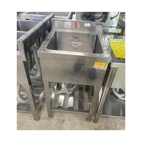 商品名：一槽シンク 寸法：W450×D450×H800 メーカー：細田工業 型式：不明 保証期間：なし ランク：B 特記事項：-  販売店：テンポス西宮店（兵庫県西宮市）からの配送です。