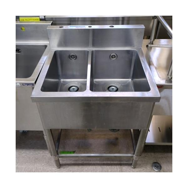 商品名：二槽シンク 寸法：W680×D600×H800 保証期間：なし ランク：B 特記事項：-  販売店：テンポス野田店（千葉県野田市）からの配送です。