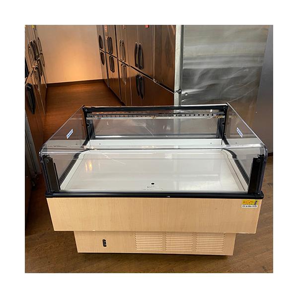 商品名：平型冷蔵オープンショーケース 寸法：W900×D870×H830 メーカー：パナソニック(Panasonic) 型式：SAR-ES90FA 年式：2021年製 電源：単相100V 50/60Hz共用 コンセントプラグ：あり 付属品：...