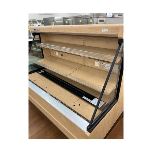 商品名：冷蔵多段オープンショーケース 寸法：W1500×D1000×H1350 メーカー：フクシマガリレイ(福島工業) 型式：ASC-51GTUO2SR 年式：2023年製 電源：三相200V 50/60Hz共用 コンセントプラグ：あり 消...