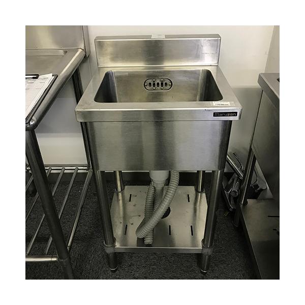 商品名：一槽シンク 寸法：W450×D400×H800 メーカー：マルゼン 型式：不明 付属品：なし 説明書：なし 保証期間：なし ランク：C 特記事項：汚れあり  販売店：テンポス岐阜店（岐阜県岐阜市）からの配送です。