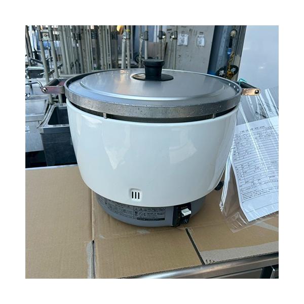 商品名：ガス炊飯器 寸法：W449×D573×H460 メーカー：パロマ 型式：PR-10DSS-1 年式：2022年製 ガス種：LPG(プロパンガス)※ガス機器の接続は最寄りの専門業者へご依頼下さい。 ガス消費量：9.94kW 付属品：写...