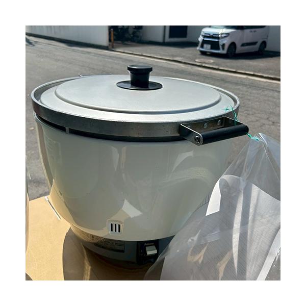 商品名：ガス炊飯器 寸法：W449×D573×H460 メーカー：パロマ 型式：PR-10DSS-1 年式：2022年製 ガス種：LPG(プロパンガス)※ガス機器の接続は最寄りの専門業者へご依頼下さい。 ガス消費量：9.94kW 付属品：写...