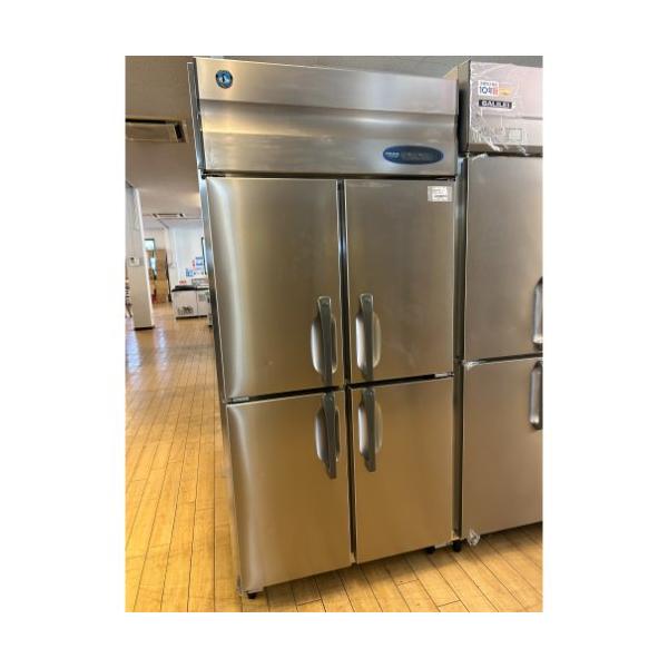 商品名：縦型冷凍冷蔵庫 1凍3蔵 寸法：W900×D650×H1890 メーカー：ホシザキ 型式：HRF-90ZT 年式：2015年製 電源：単相100V 50/60Hz共用 消費電力：280/285W 内容積：冷凍129L冷蔵430L 重...