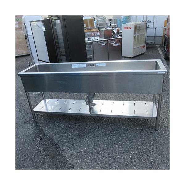 商品名：一槽シンク 寸法：W1800×D450×H800 付属品：写真の通り 説明書：写真の通り 保証期間：なし ランク：B 特記事項：-  販売店：テンポス川崎店（神奈川県川崎市）からの配送です。