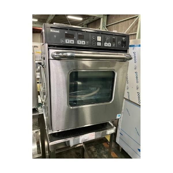 商品名：コンベクションオーブン 寸法：W470×D645×H580 メーカー：リンナイ(Rinnai) 型式：RCK-S10AS 年式：2017年製 電源：単相100V 50/60Hz共用 コンセントプラグ：あり 消費電力：75W ガス種：...