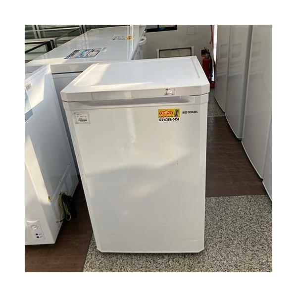 商品名：冷凍ストッカー 寸法：W550×D582×H845 メーカー：アイリスオーヤマ 型式：IUSD-98-W 年式：2021年製 電源：単相100V 50/60Hz共用 コンセントプラグ：あり 重量：32kg 保証期間：なし ランク：A...