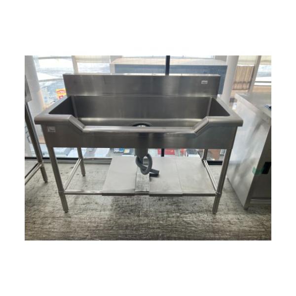 商品名：舟形シンク 寸法：W1200×D600×H800 保証期間：なし ランク：A 特記事項：-  販売店：テンポス札幌西野店（北海道札幌市）からの配送です。