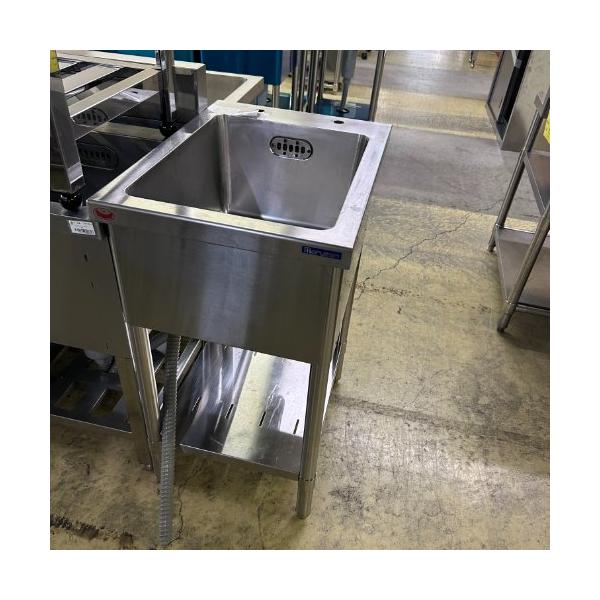 商品名：一槽シンク(浅型トラップ) 寸法：W450×D600×H800 メーカー：マルゼン 保証期間：なし ランク：B 特記事項：-  販売店：テンポス鈴鹿店（三重県鈴鹿市）からの配送です。