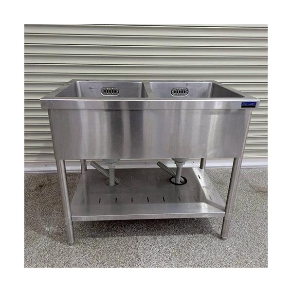 商品名：二槽シンク 寸法：W900×D600×H780 保証期間：なし ランク：B 特記事項：-  販売店：テンポス奈良店（奈良県磯城郡田原本町）からの配送です。