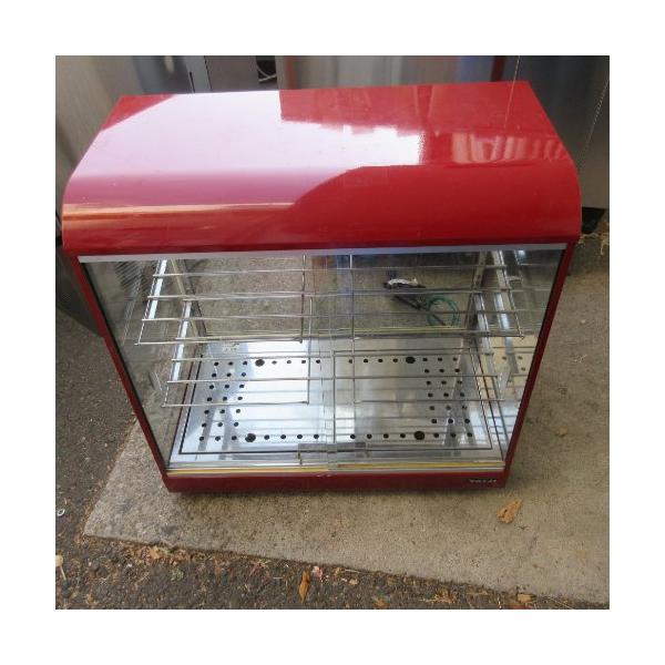 商品名：ホットショーケース 寸法：W600×D350×H605 メーカー：タイジ 型式：OS-800N(R) 年式：2016年製 電源：単相100V 50/60Hz共用 コンセントプラグ：あり 消費電力：580W ガス種： 重量：21.5k...