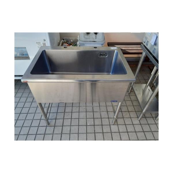 商品名：一槽シンク 寸法：W900×D600×H800 保証期間：なし ランク：B 特記事項：キズ/汚れあり  販売店：テンポス郡山店（福島県郡山市）からの配送です。